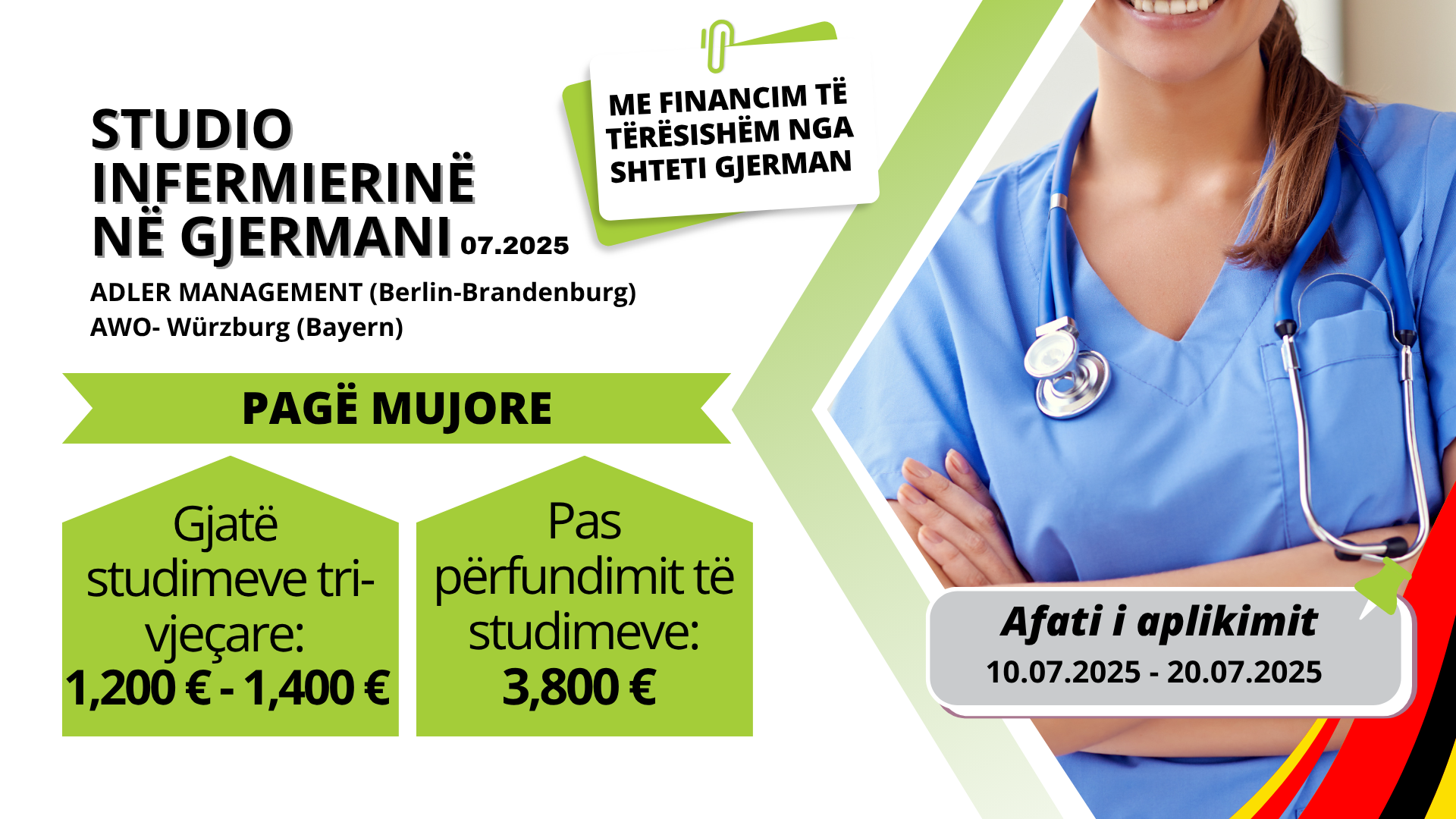 STUDIO INFERMIERINË NË GJERMANI 07.2025 - APPK